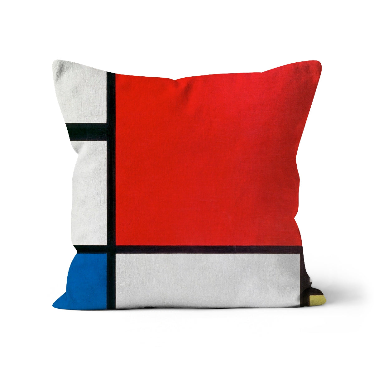 'Composition with Red, Blue, and Yellow' by Piet Mondrian Cushion ...