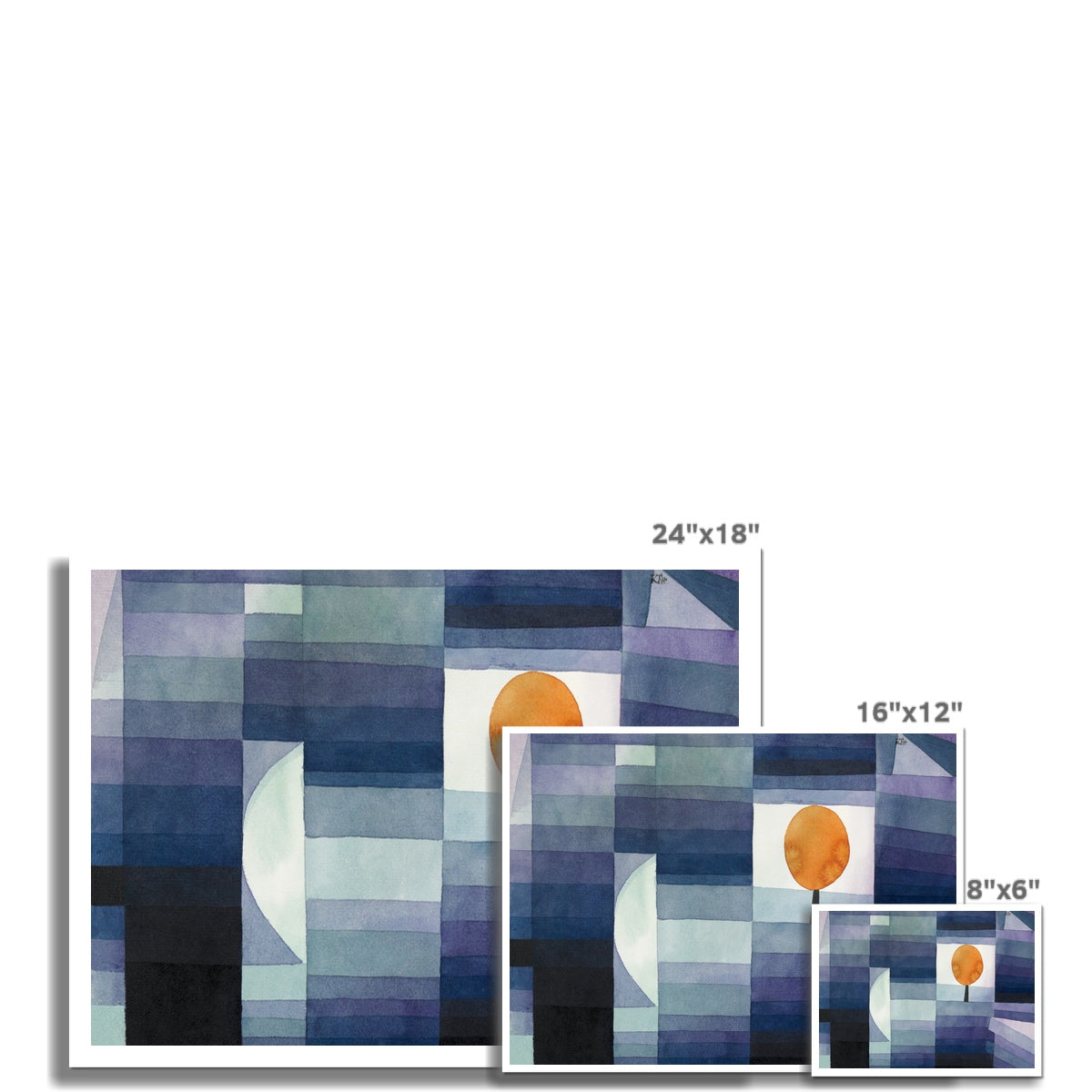The Harbinger of Autumn by Paul Klee Wall Art Poster – Arty Stuff Shop